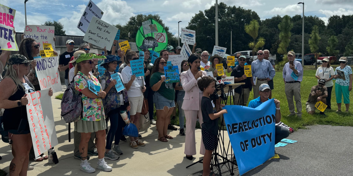 Tell FDEP to revise the proposed springs harm rules | Springs Harm Rule